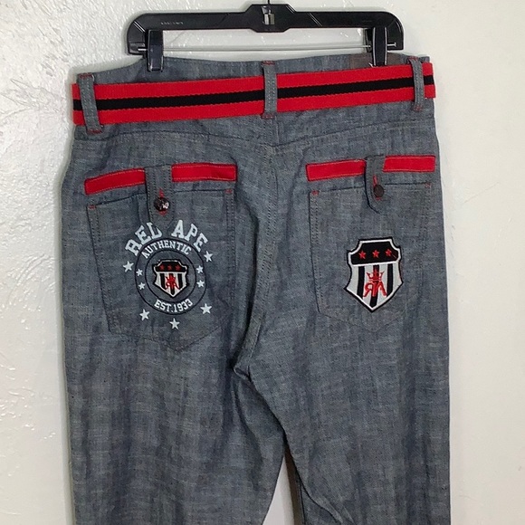 Red Ape | Jeans | Vintage Red Ape Large Pocket Logos Straight Leg ...